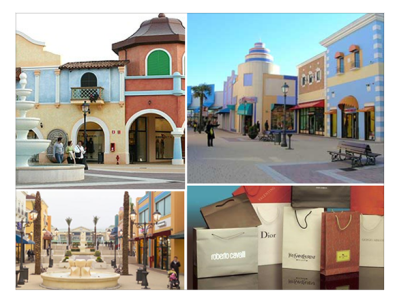Outlet Valmontone Fashion District a Roma, con 130 punti vendita