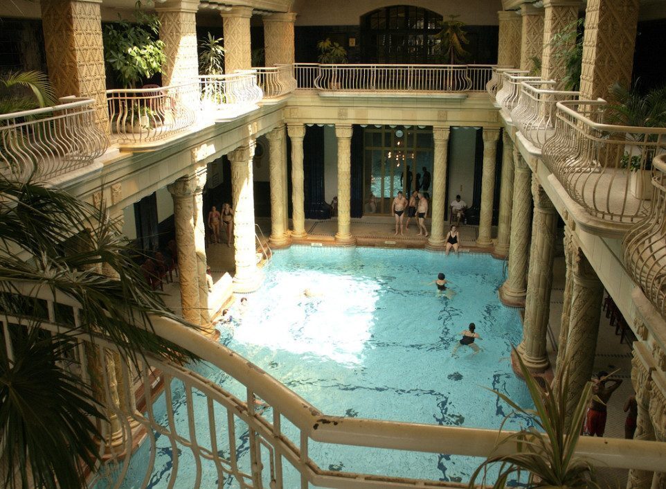 Budapest terme: bagni Gellert